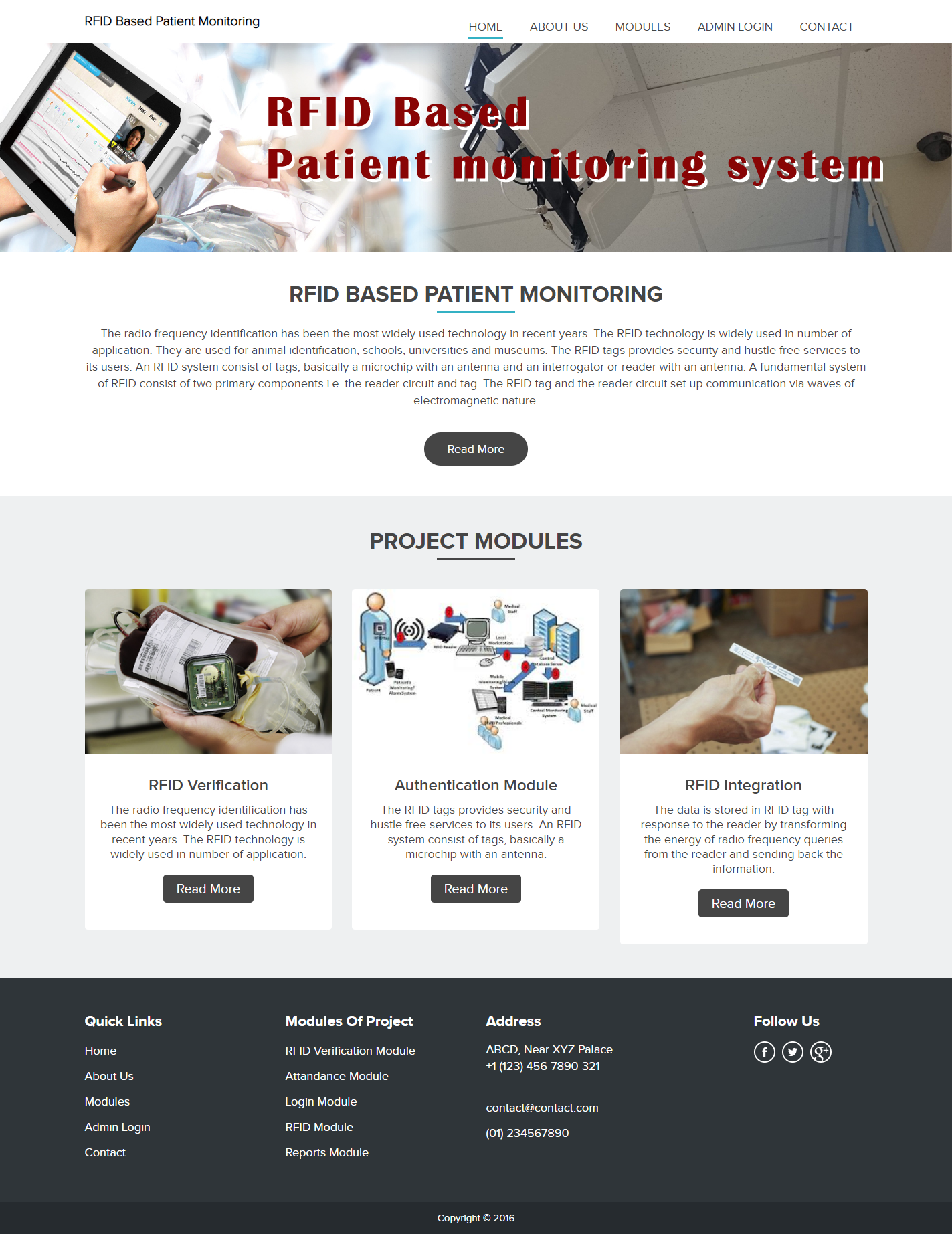 RFID Based Patient Monitoring using Python Machine Learning AI and MySQL